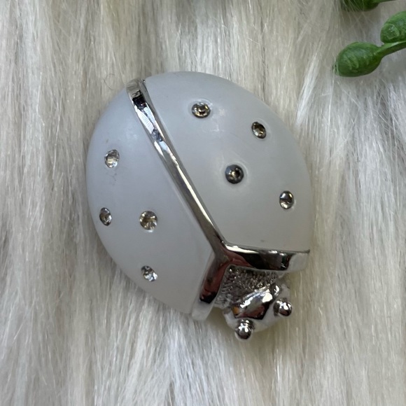 Avon | Jewelry | Vintage Avon Ladybug Silver Tone Brooch | Poshmark
